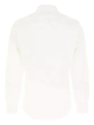 BARBA NAPOLI Long-sleeve Button-cuff Shirt - Neutrals