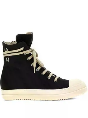 Rick Owens Lace-up Zip Sneakers