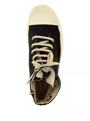 Rick Owens Lace-up Zip Sneakers