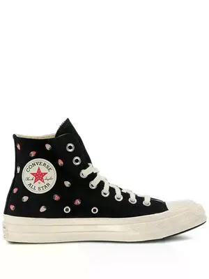 CONVERSE Strawberry-embroidered High-top Sneakers
