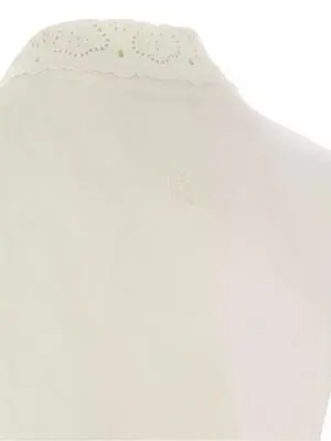 Magda Butrym Collar-embroidered Bodysuit