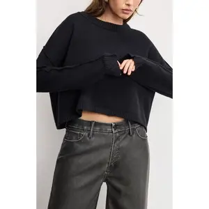 Good American Crewneck Sweaters For Women