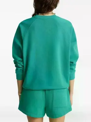 SPORTY & RICH Graphic-print Crew-neck Sweatshirt