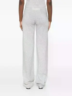 AYA MUSE Cashmere-blend Trousers - Grey
