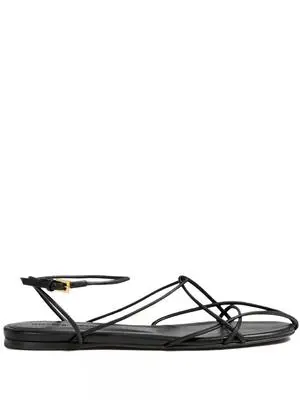 KHAITE Loulou Lace-Up Sandals