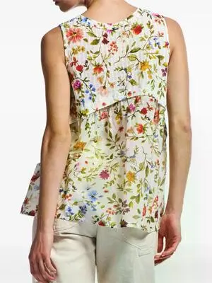 High Lithe Floral-print Top