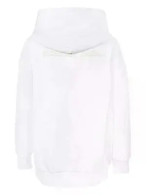 Stella McCartney Rabbit-print Ribbed Hoodie