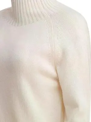 KANGRA High-neck Cashmere Sweater - Neutrals