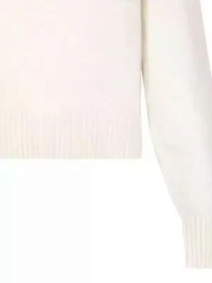 MARANT ETOILE High-neck Puff-sleeve Sweater