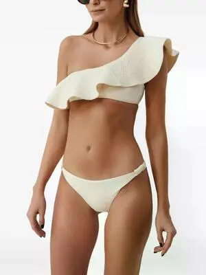 SOFIA ERHAN Florence Asymmetric Ruffled Bikini