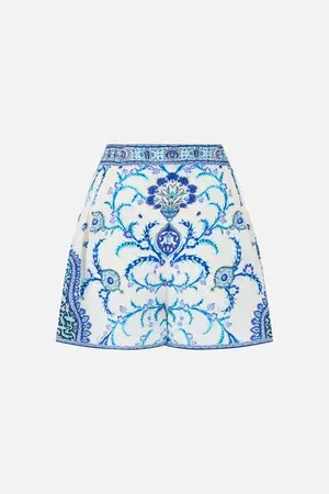 Camilla Iznik Lullaby Side Flounce Shorts