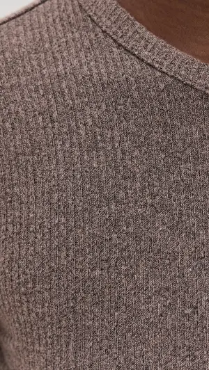 AGOLDE Delphi Slim Tee - Ceramic