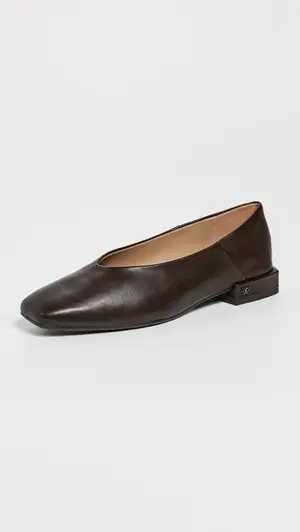 Sam Edelman Kasey Flats - Cafe Noir