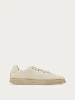 FERRAGAMO Elastic Lace Sneakers - White