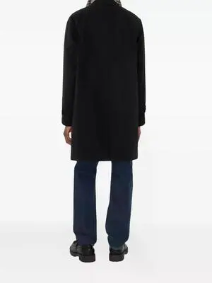 Burberry Mid-length Camden Heritage Car Coat - Black
