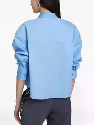 Ermanno Scervino Button-down Cropped Shirt