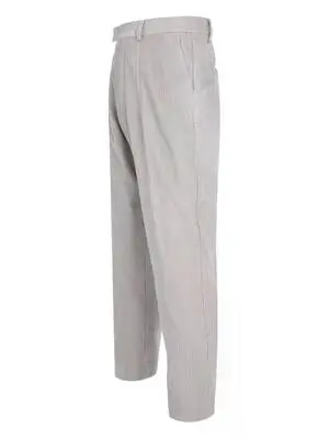 GAËLLE PARIS Pleated Corduroy Trousers