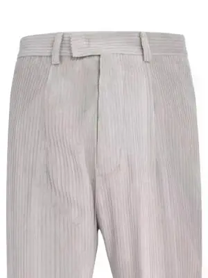 GAËLLE PARIS Pleated Corduroy Trousers