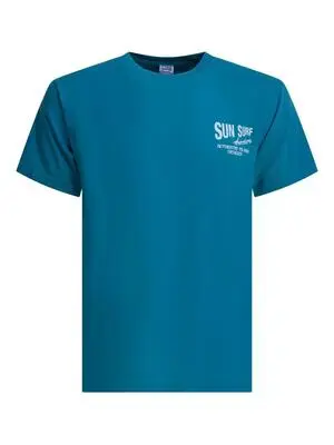 Sun Surf Crewneck T-shirts For Men