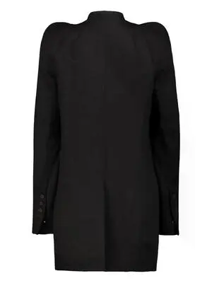 Rick Owens Puffed-shoulder Two-button Jacket