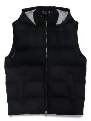 Peserico Hooded Vests For Men