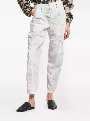 High Panelled Trousers