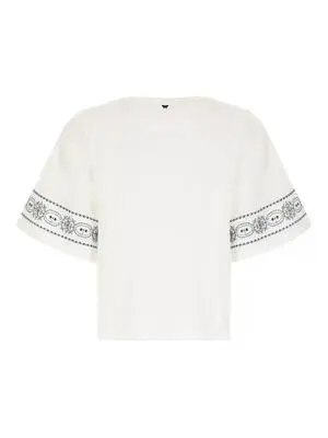Max Mara Elodia Embroidered Blouse