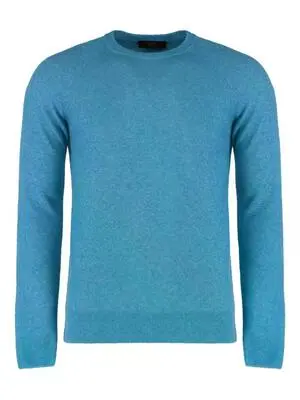 MOORER Ribbed Crew-neck Sweater