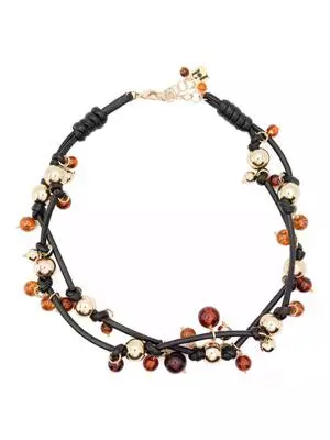 Rosantica Beaded Necklace - Gold