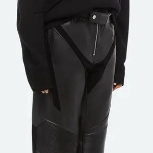 Helmut Lang Leather Bmx Pants