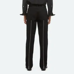 Helmut Lang Zip Carpenter Jeans - Rinsed Black