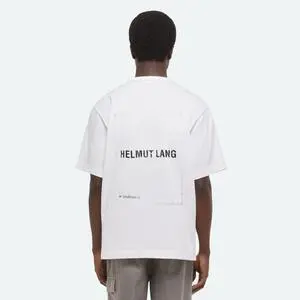 Helmut Lang Plastic Tee - White