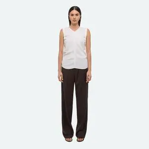Helmut Lang Ruched Armhole Top