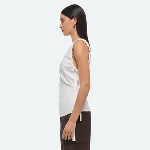 Helmut Lang Ruched Armhole Top