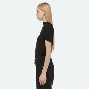 Helmut Lang Ruched Sash Top