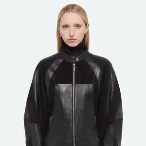 Helmut Lang Leather Bmx Jacket