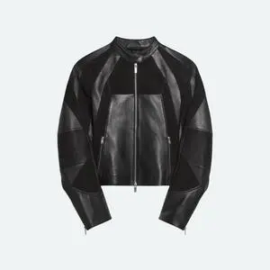 Helmut Lang Leather Bmx Jacket