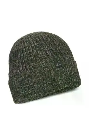 LAMUNT Ribbed Beanie - Green