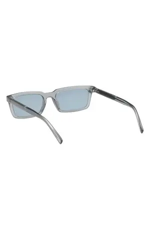 Abercrombie 54mm Rectangular Sunglasses - Blue/blue Lens