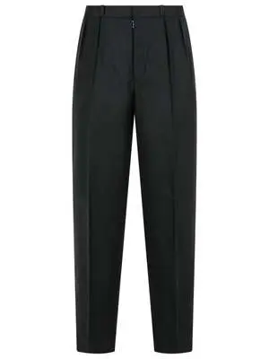 MAISON MARGIELA Maison Margiela Virgin Wool Trousers - Black