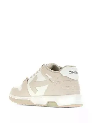 Off-White Out Of Office Leather Panel Sneakers - Neutrals