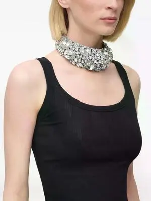 AREA Crystal Cluster Choker