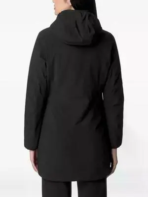 K-WAY Hooded Zip-front Coat
