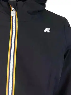 K-WAY Hooded Zip-front Coat