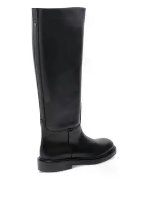 POEVE Round-toe Leather Boots