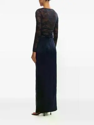 Significant Other Nida Draped Maxi Skirt