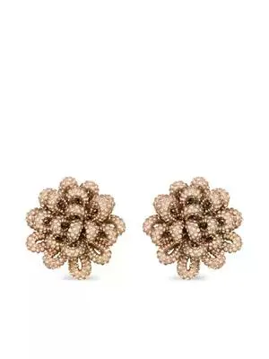 Rosantica Embellished Flower Single Earring - Gold