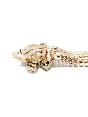 Rosantica Flower Chain Clip-on Earring