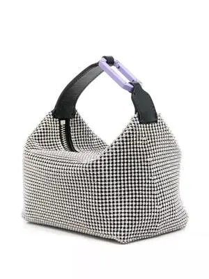 EERA Moonbag Crystal Tote - Silver
