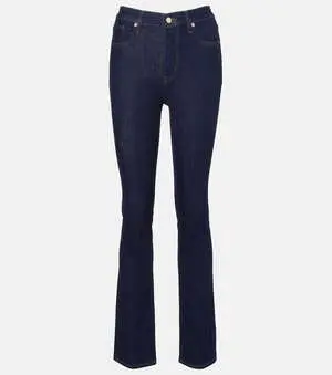 FRAME Pencil High-rise Slim Jeans